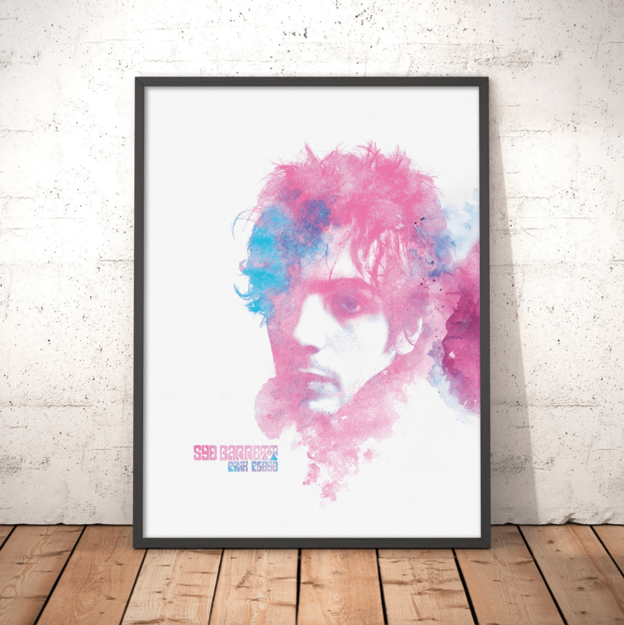 Pink Floyd Poster - Syd Barrett Art Print - OtherBrick